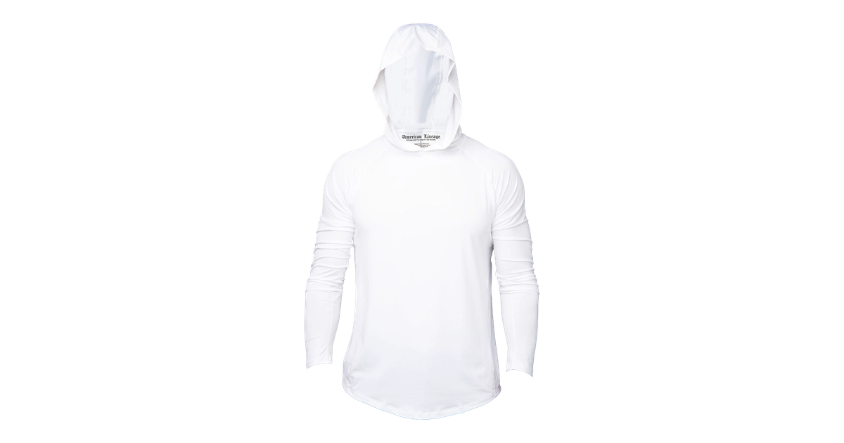 Made In USA | 100% Made in USA Performance Hoodie (Solid White)