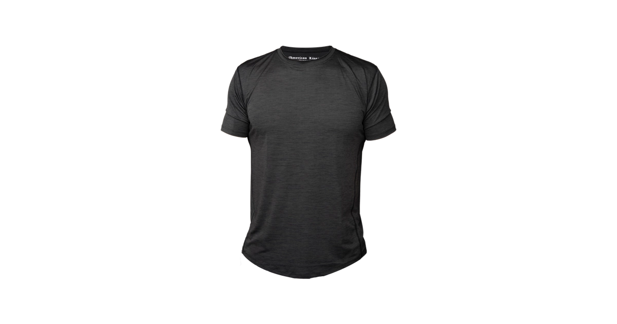 Made In USA | 100% Made in USA Performance Tee (Midnight Grey)