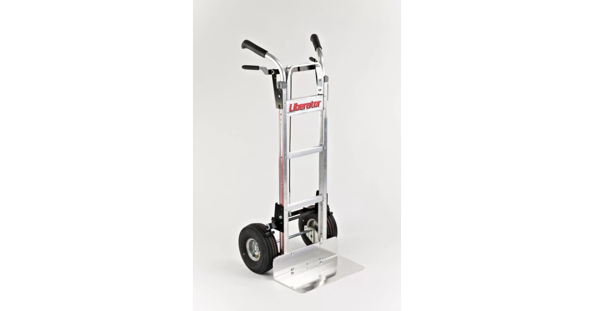 Made In USA | Double Grip, Tread Brake Truck w/ 10" Pneumatic Wheels