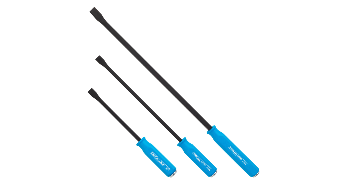 Made In USA | 3pc Professional Pry Bar Set w/ 12, 17, and 25-inch Pry ...