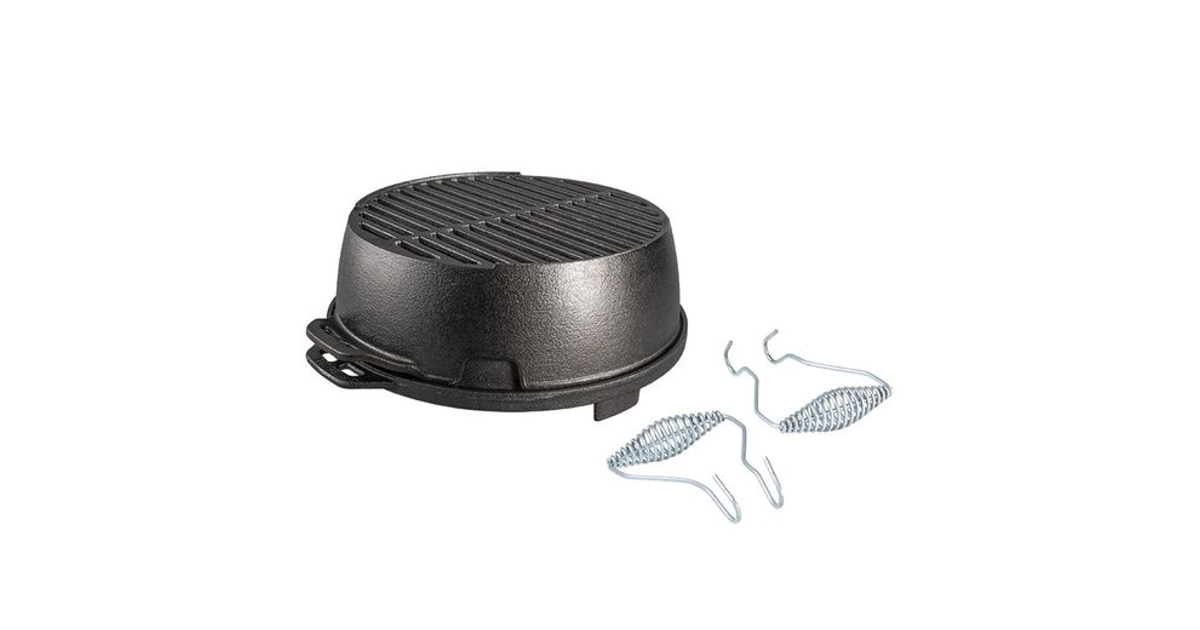 Made In USA | 12" Charcoal Camping Round Kickoff Grill