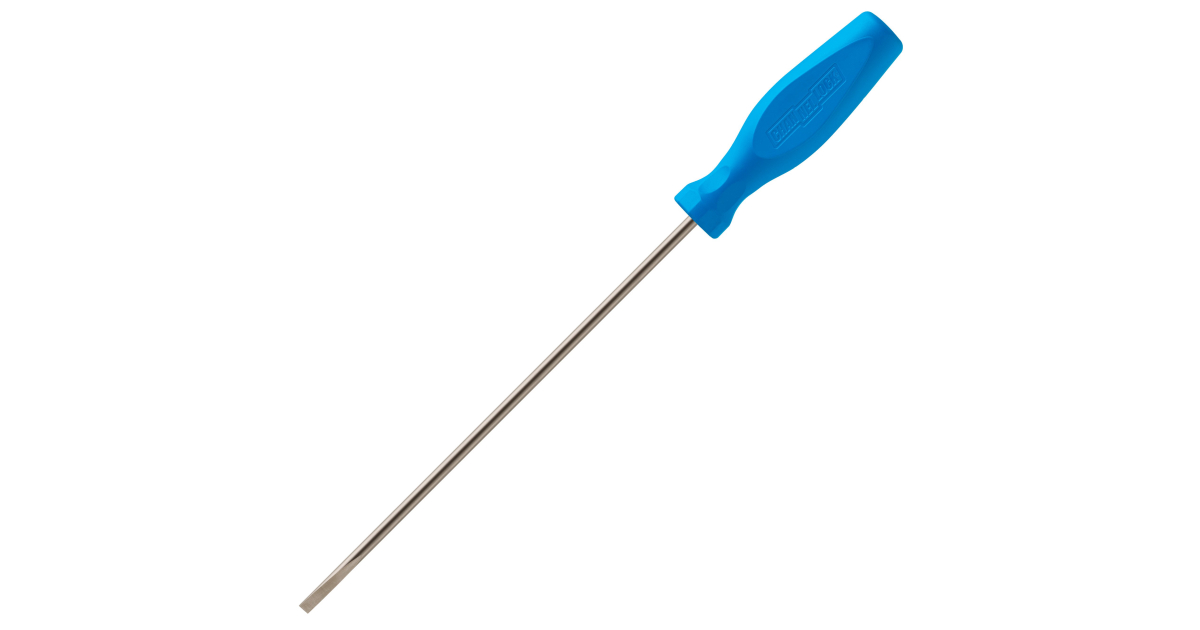 Made In USA | Slotted 3/16 x 8-inch Professional Screwdriver (S368H)