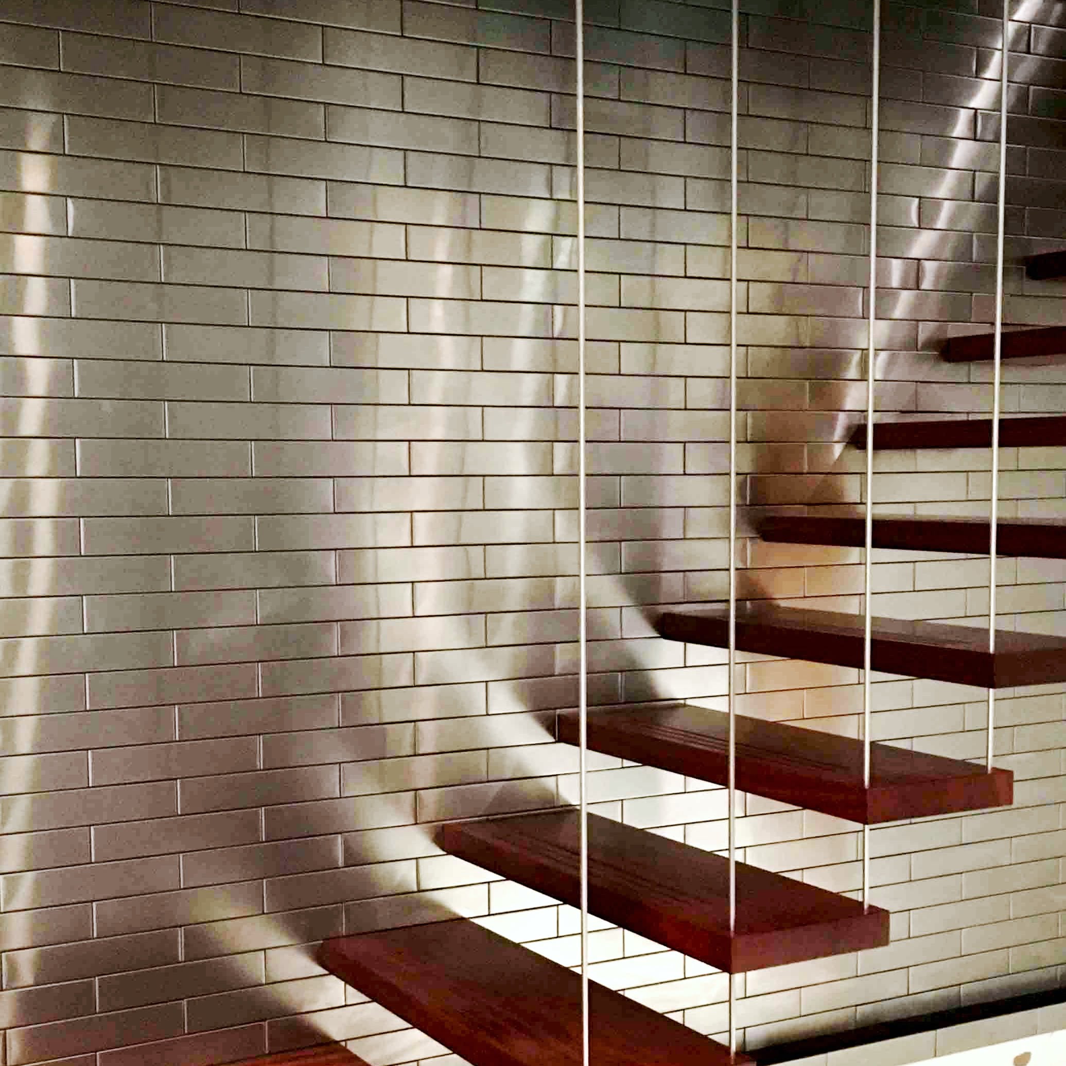 Made In the USA | 2.5" x 12" Stainless Steel Subway Tile