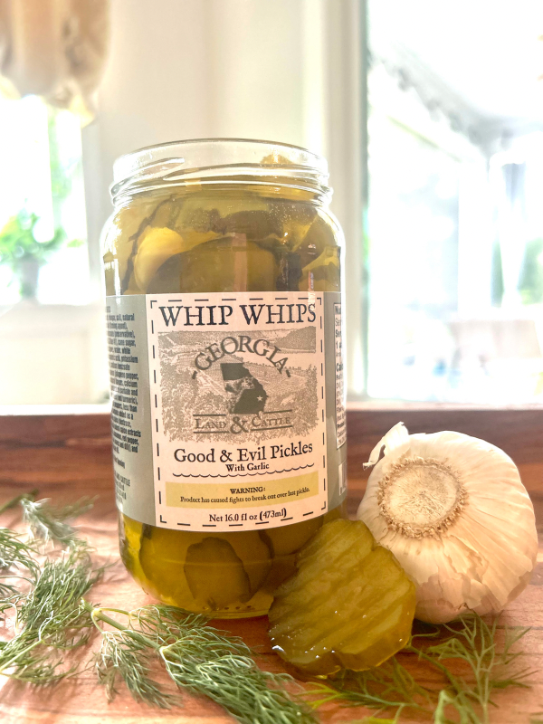 Made In USA | Whip Whip's Small-Batch "Good & Evil Pickles"