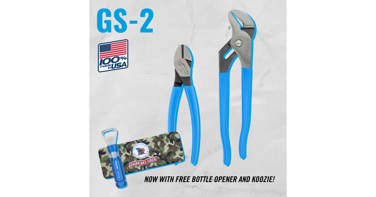 Made In USA | 2pc General Pliers Set (GS-2)