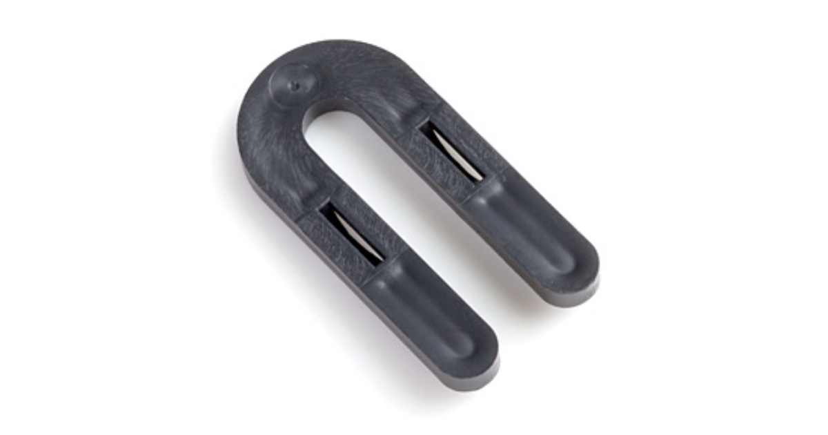 Made In USA | 1-1/2" x 3" x 1/4" Black Interlocking Shims 1000 Pack