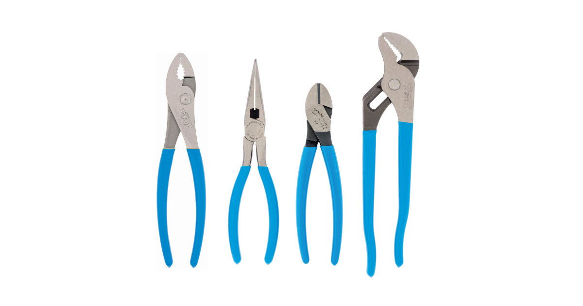 Made In USA | 4pc Pro's Choice Pliers Set (PC-2)