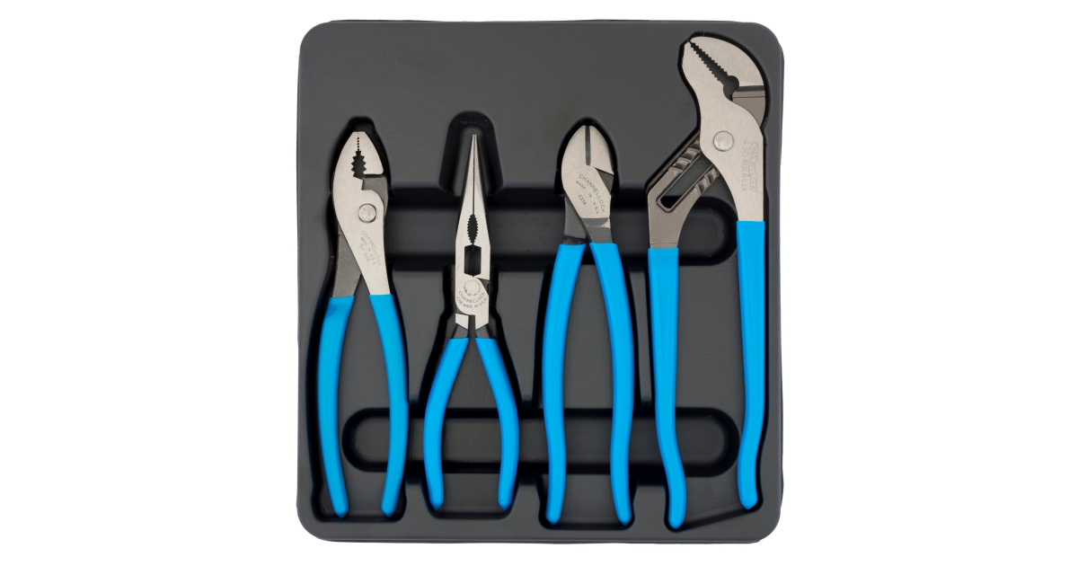 Made In USA | 4pc Pro's Choice Pliers Set (PC-41)