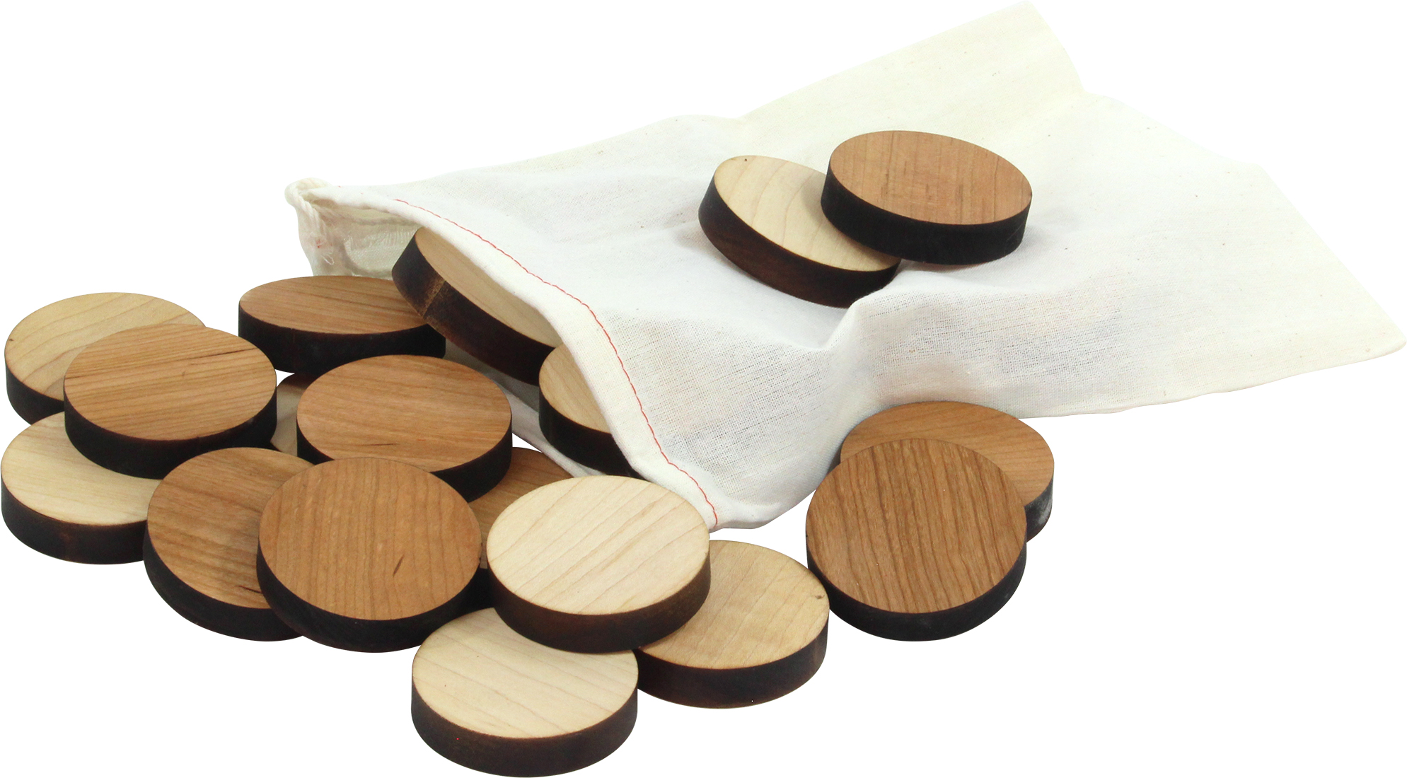 Made In the USA | Large Checkers (24 Pieces)