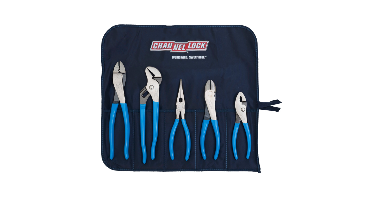 Made In USA | 5pc Technicians Pliers Set with Tool Roll (TOOL ROLL-1)