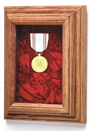 Made In the USA | Single Medal Display Case 5x7