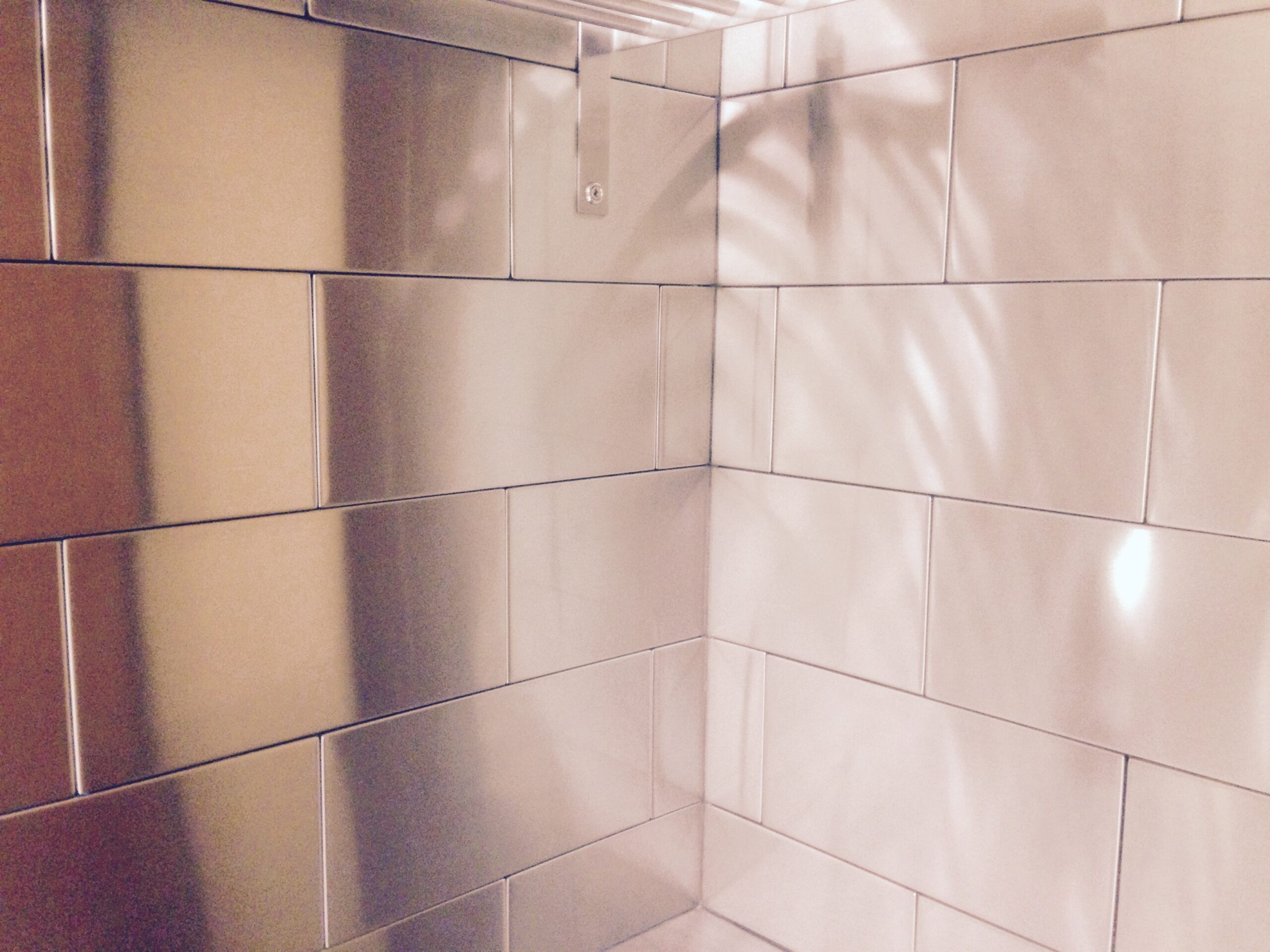 Made In the USA | 6" x 12" stainless steel tile