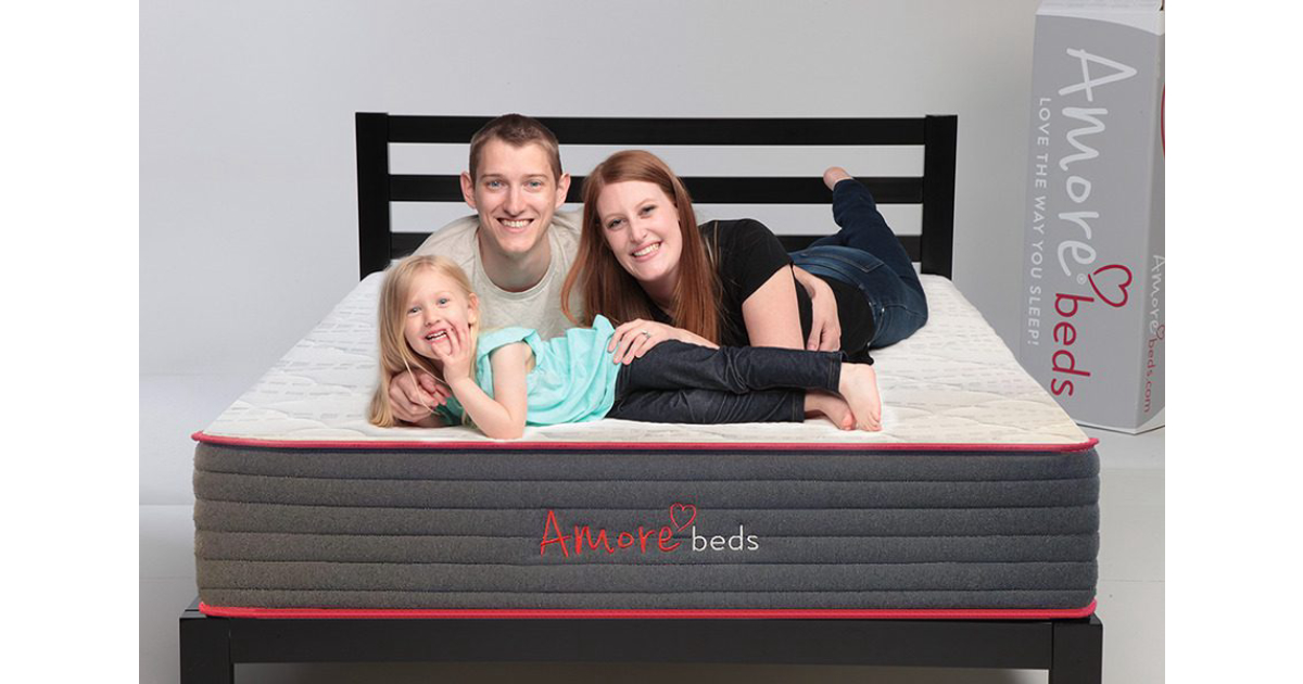 Made In USA | Amore Luxury 2-Sided Hybrid Latex Mattress