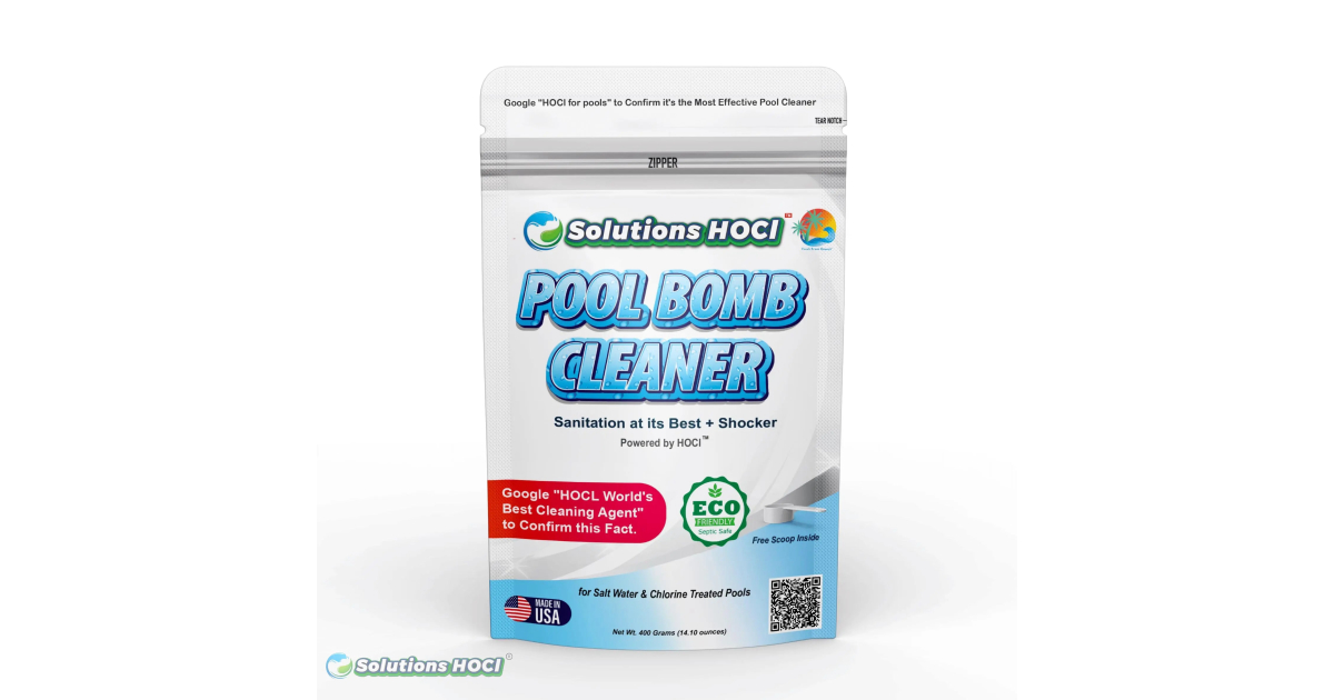 Made In USA | Autoship - Pool Cleaner: SolutionsHOCl® Pool Bomb