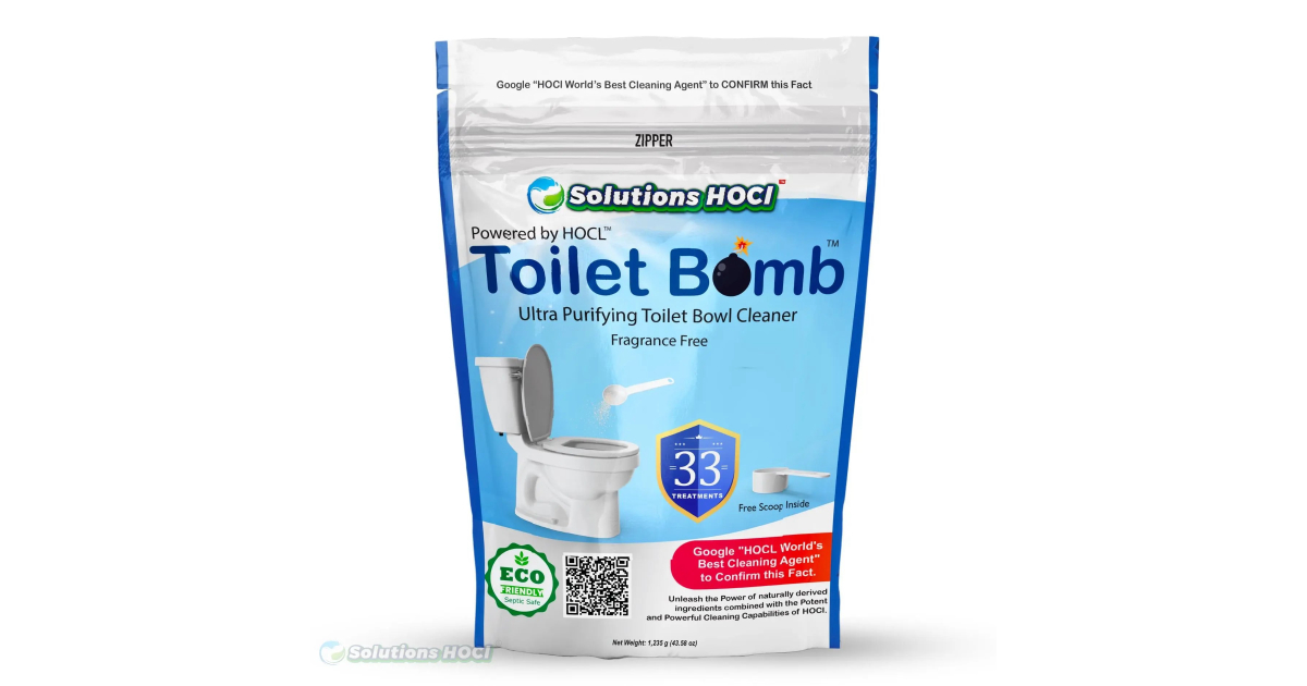 Made In USA | Autoship - SolutionsHOCl® Toilet Bomb - Fragrance-Free