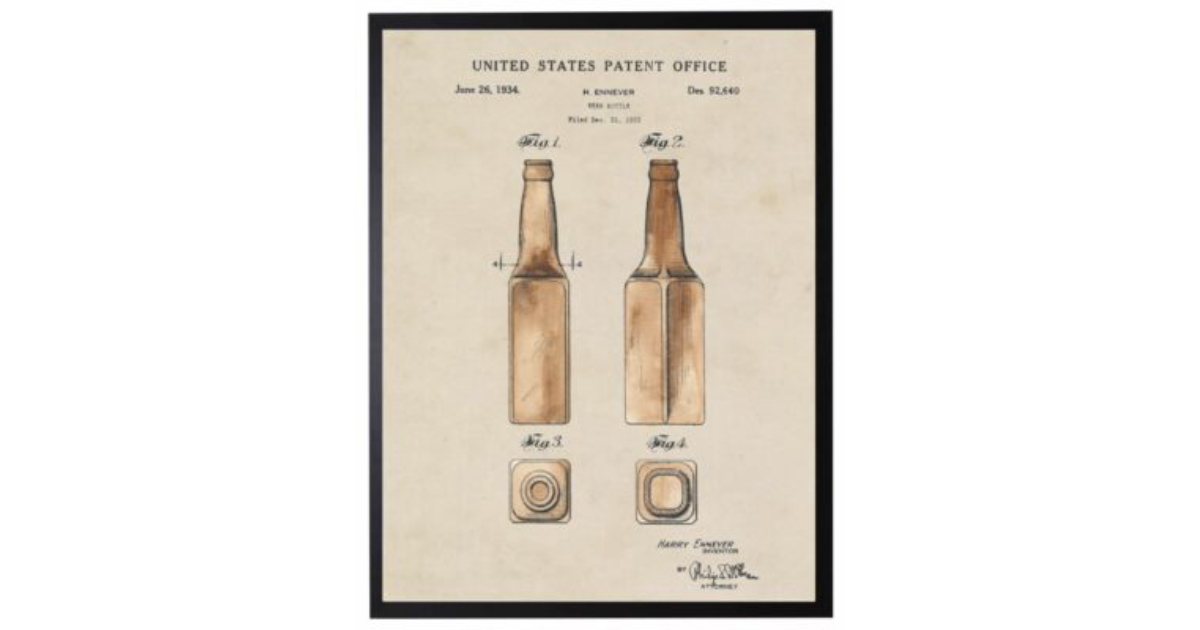 Made In USA | Beer Bottle Patent