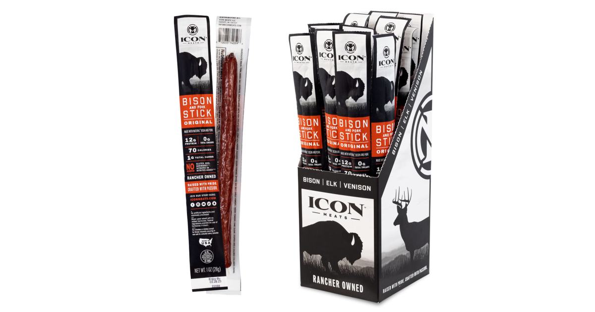 Made In USA | Bison & Pork Sticks