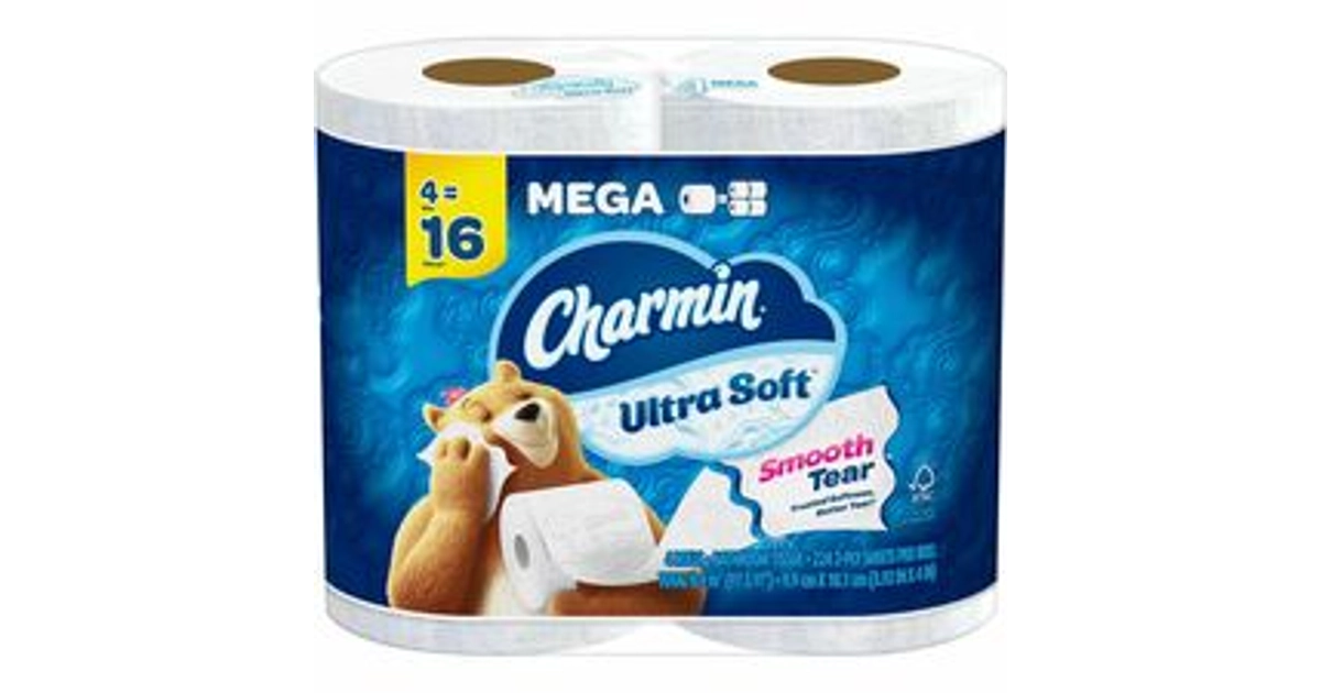 Made In USA | Charmin Ultra Soft Mega Bath Tissue - 2 Ply - 224 Sheets ...