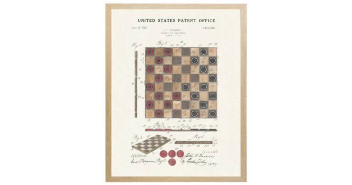 Made In USA | Checkers Patent