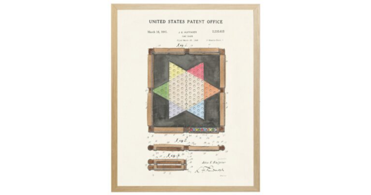 Made In USA | Chinese Checkers Patent