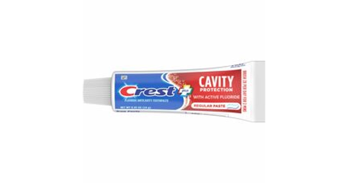 Made In USA | Crest Cavity Toothpaste - Blue & Red - 240 Count