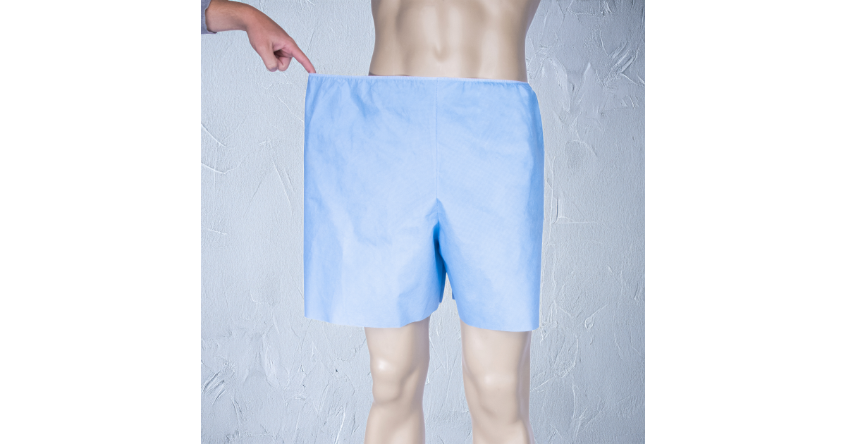 Made In USA | Disposable Medical Exam Shorts - Made in the USA - 50 pcs