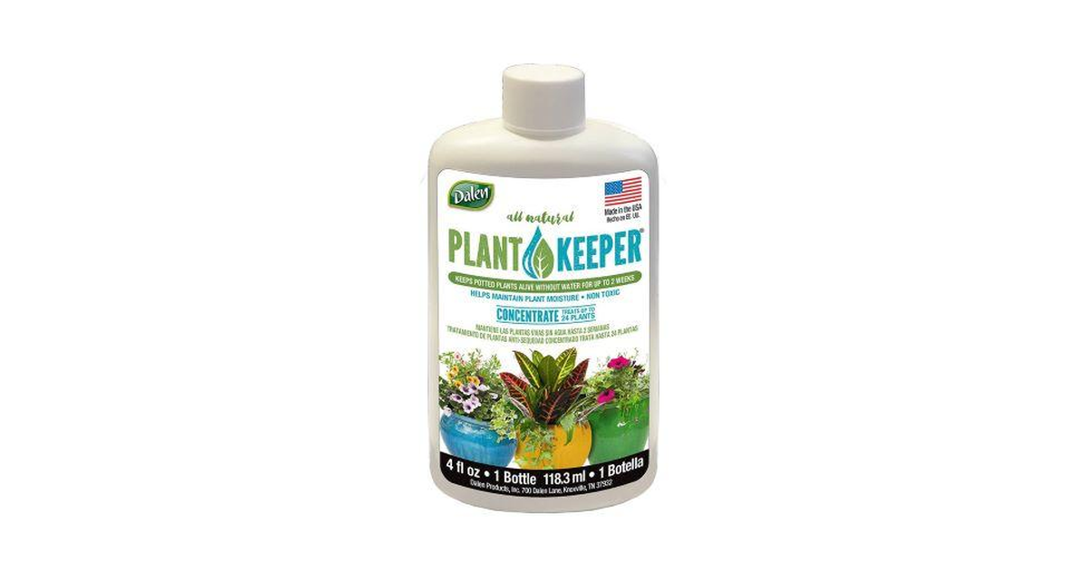 Made In USA | Plant Keeper All-Natural Non-Toxic Watering Aid