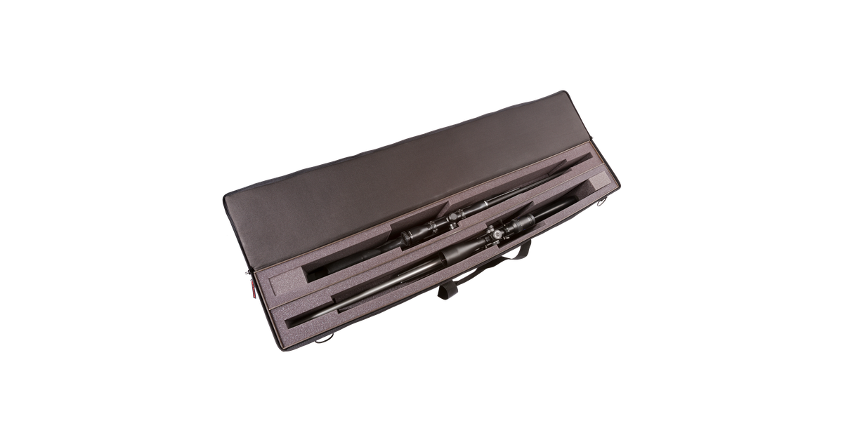 Made In USA | Deluxe Double Scoped Rifle or Shotgun Case