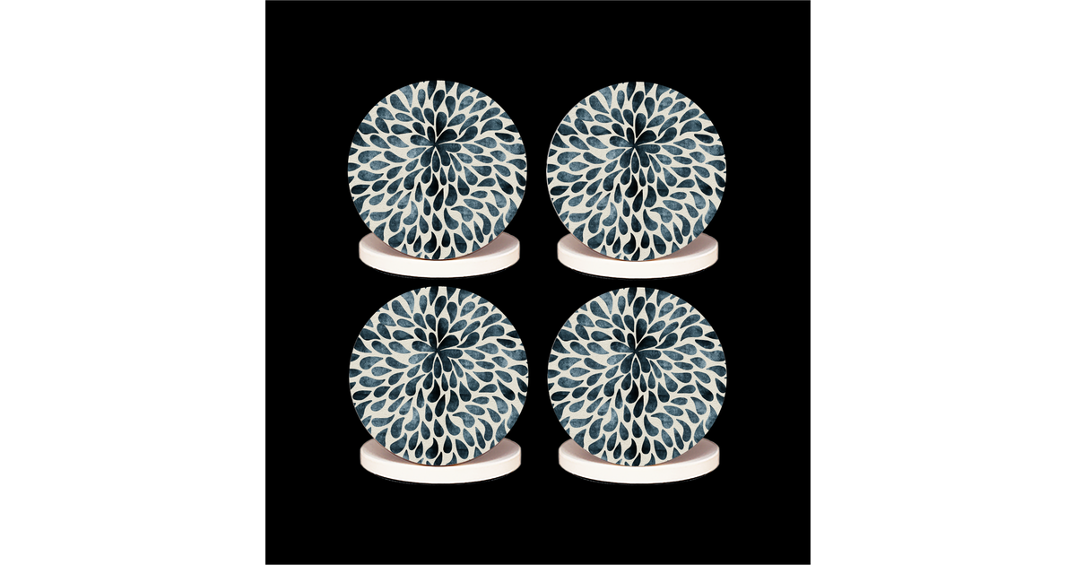 Made In USA | Blue Splash Coasters