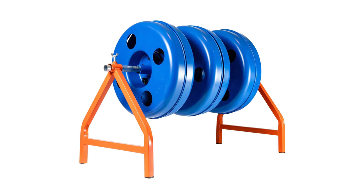 Made In USA | 3 Wire Reels + 1 Steel Cable Caddy
