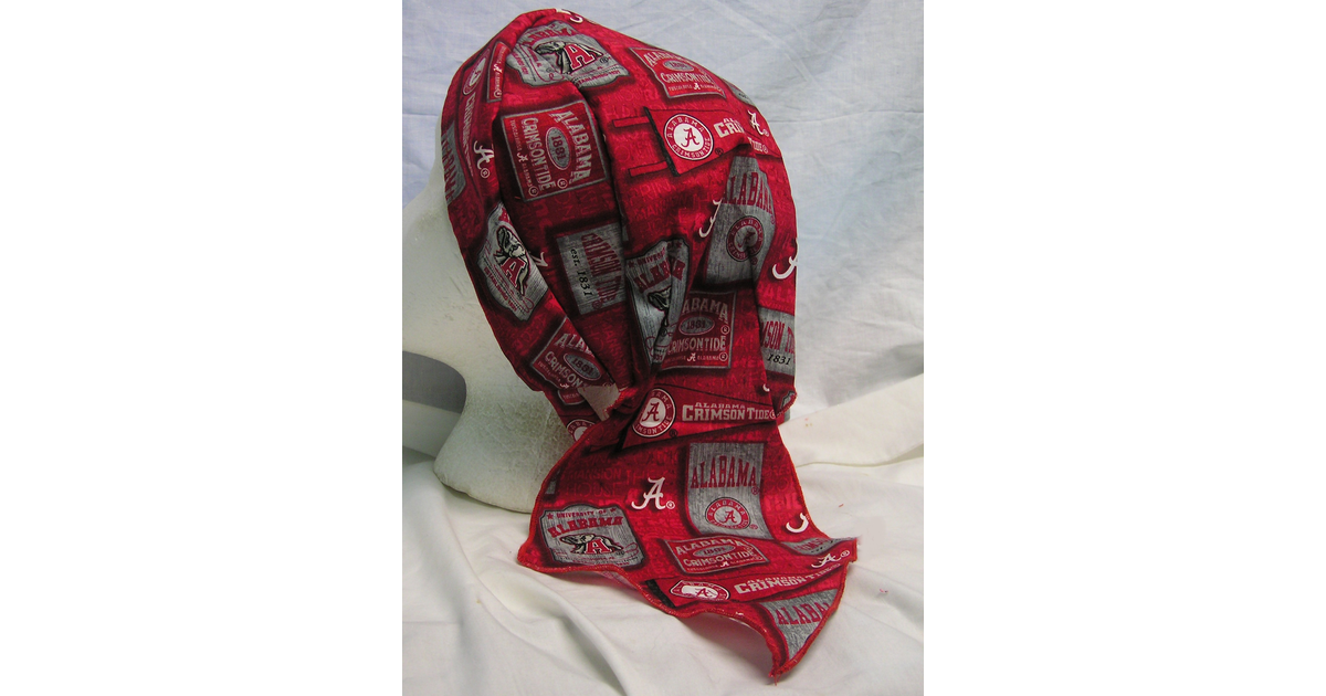 Made In USA | Alabama U Vintage Print Du-rag