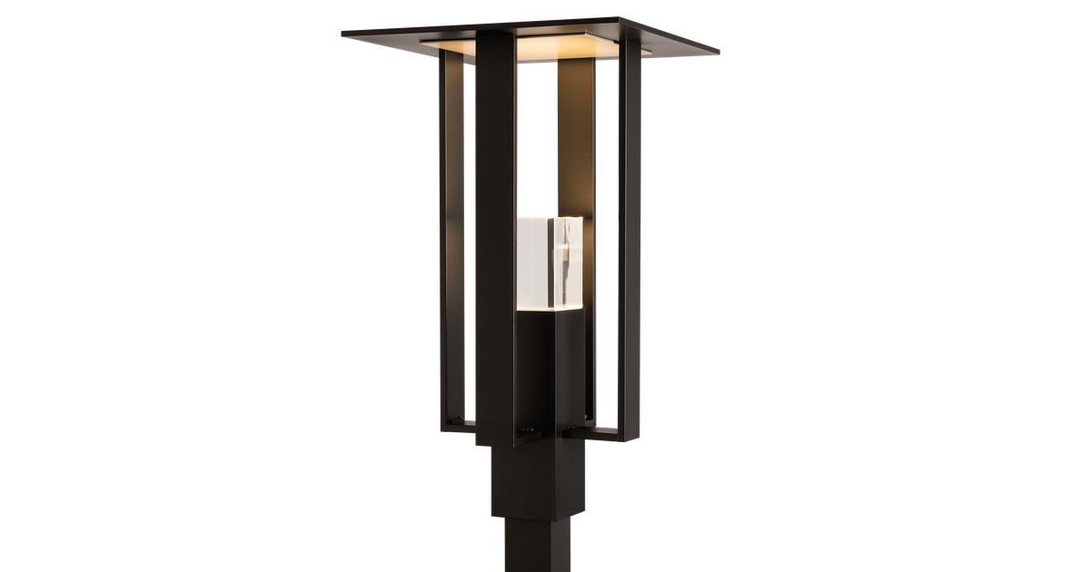 Made In USA | Shadow Box Outdoor Post Light