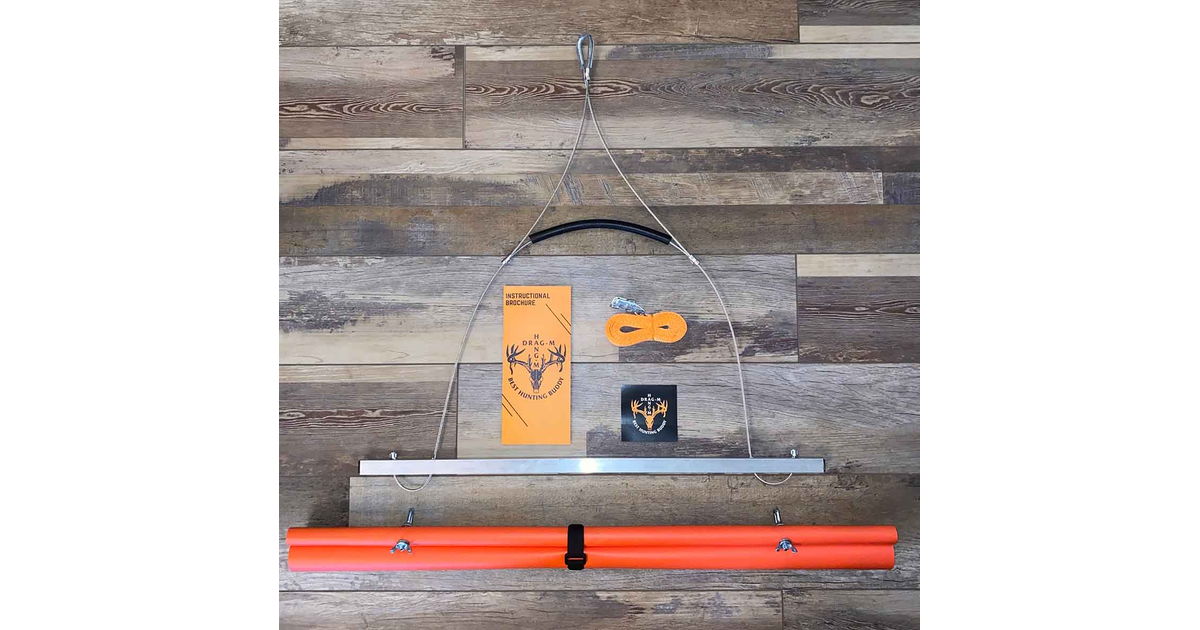 Made In USA | The Original Dragging Gambrel with Drag-M Hang-M Sled