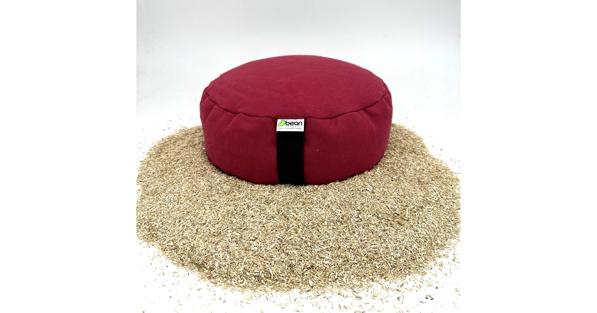 Made In USA | " ALL Hemp " Zafu Meditation Cushion - 100% Pure Hemp ...