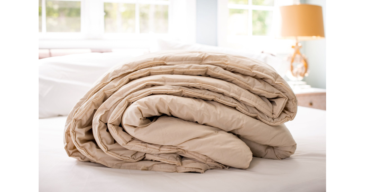 Made In USA | Natural Wool Bedding Duvet Insert/Comforter