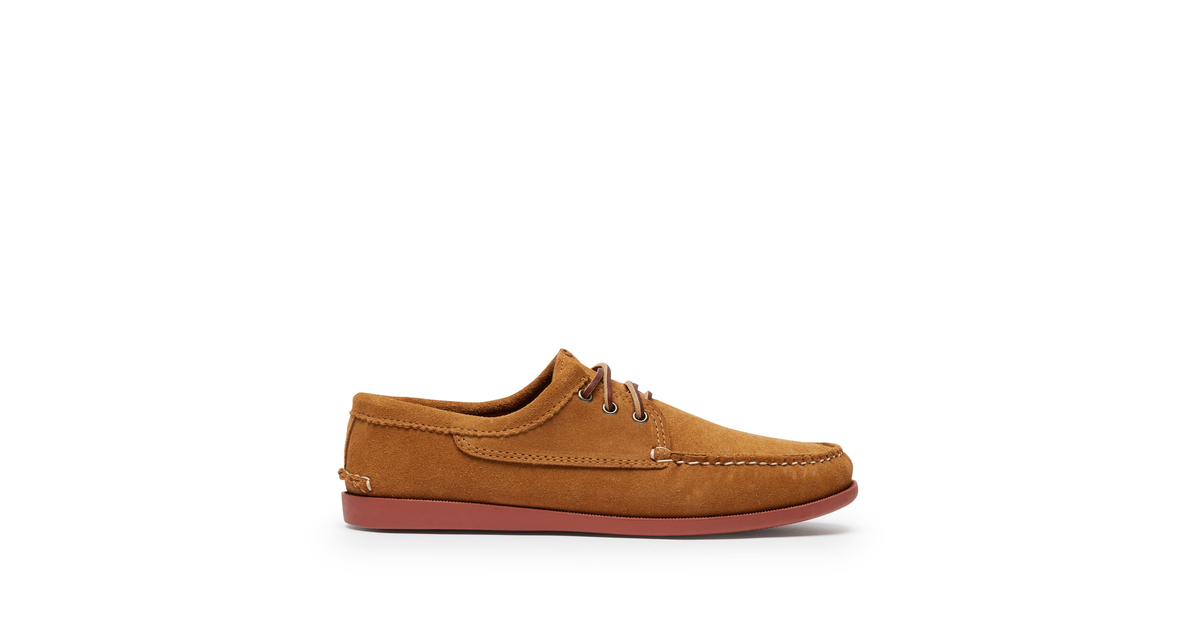 Made In USA | Men’s Blucher Shoe: Toast Suede