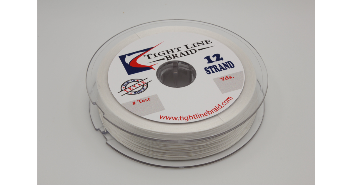 Made In USA | White 12 Strand Hollow Core