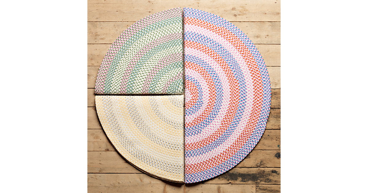 Made In USA | Carousel Oval Rug