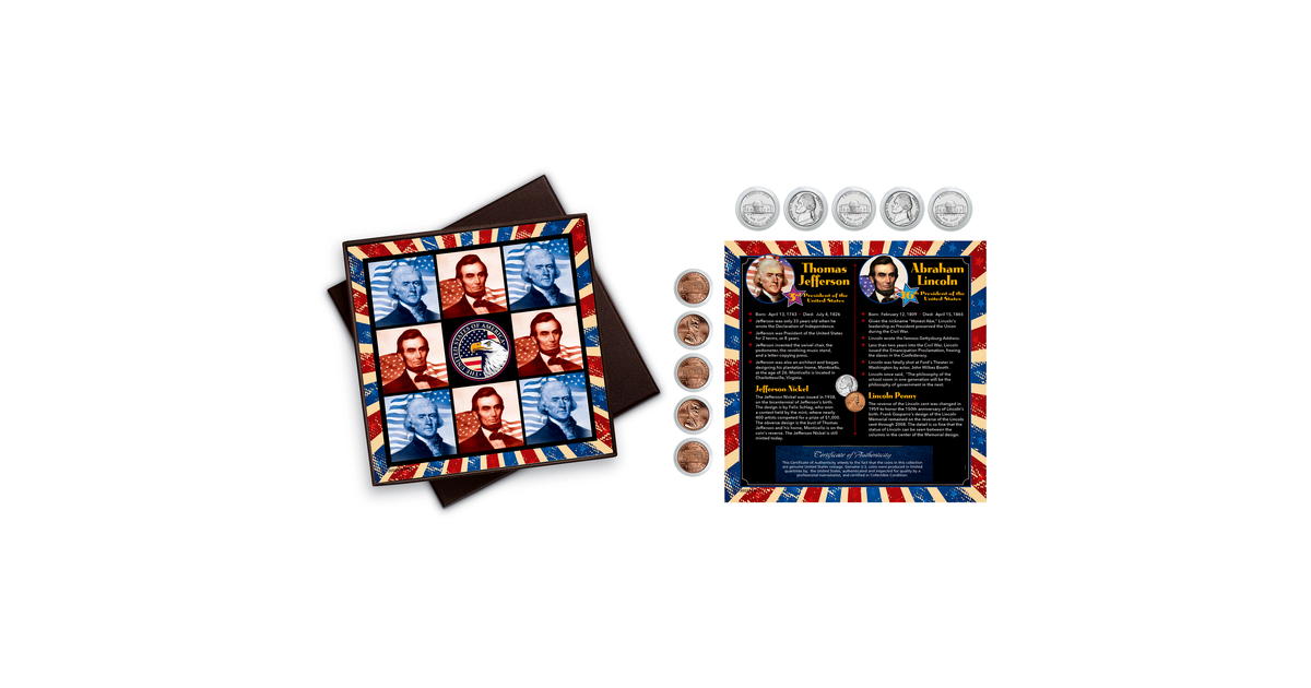 Made In USA | Travel Tic Tac Toe Coin Set