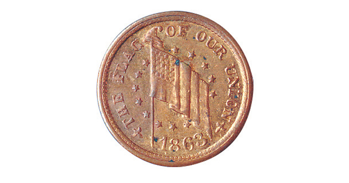 Made In USA | Genuine Historical Civil War Token