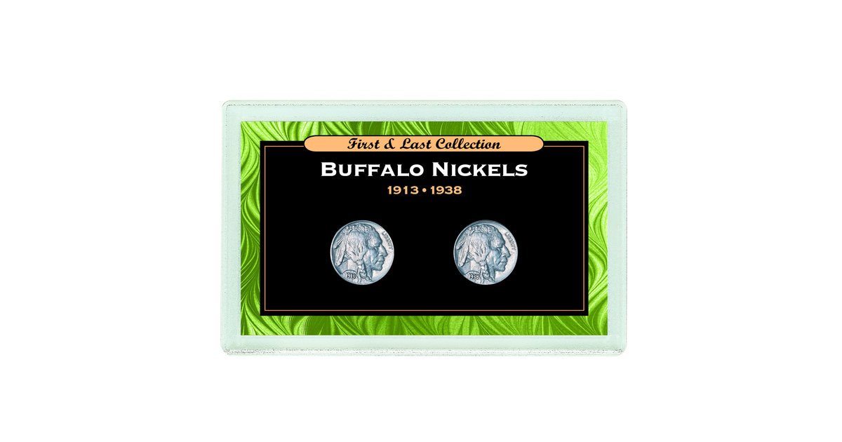 Made In USA | First & Last Buffalo Nickels 1913 & 1938