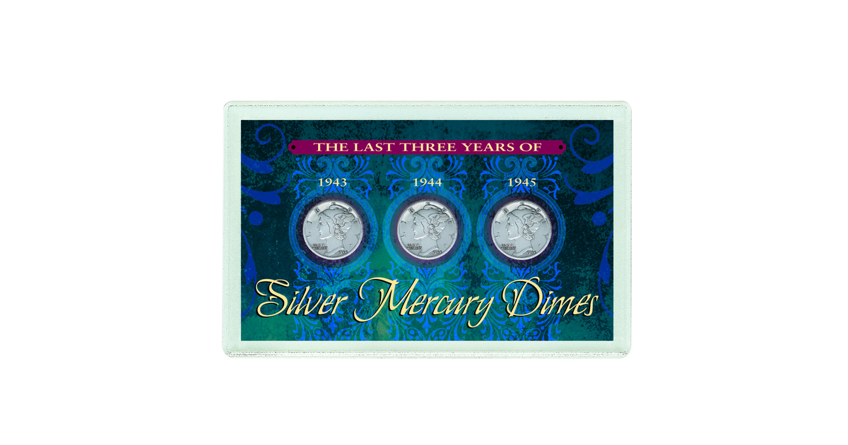 Made In USA | Last Three Years of Silver Mercury Dimes