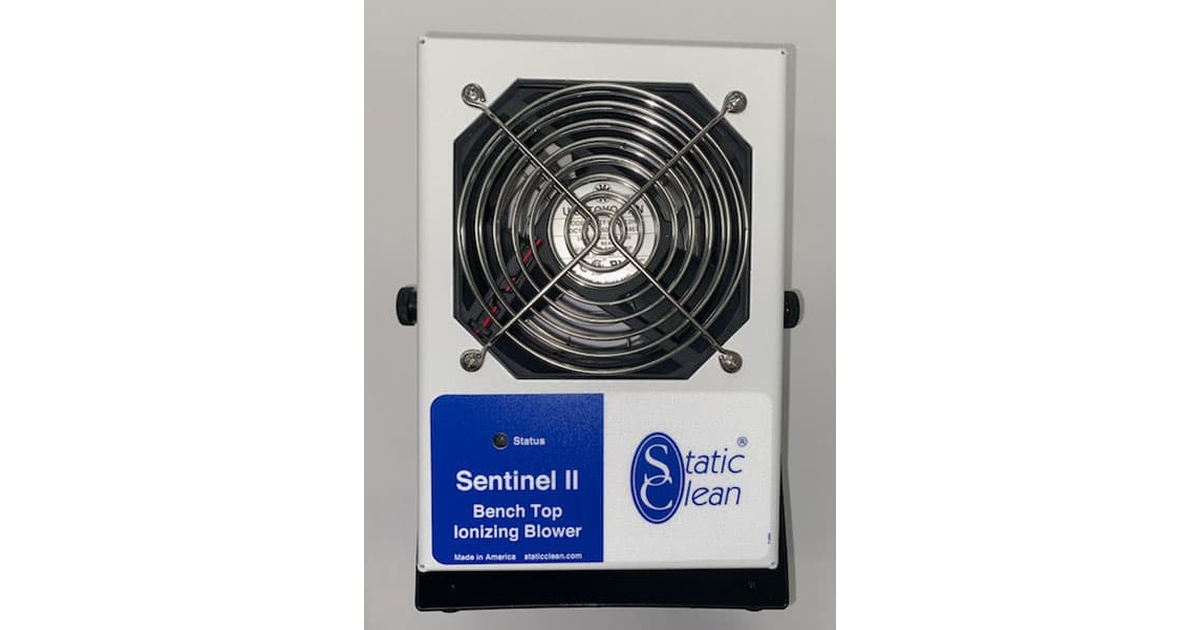Made In USA | SBTI Sentinel II Benchtop Ionizing Blower