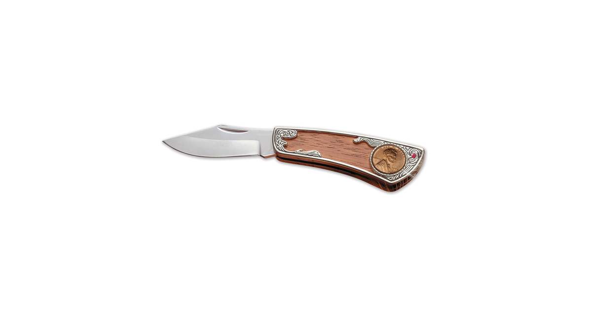 Made In USA | 1909 "First-Year-of-Issue" Lincoln Wheat Penny Pocket Knife