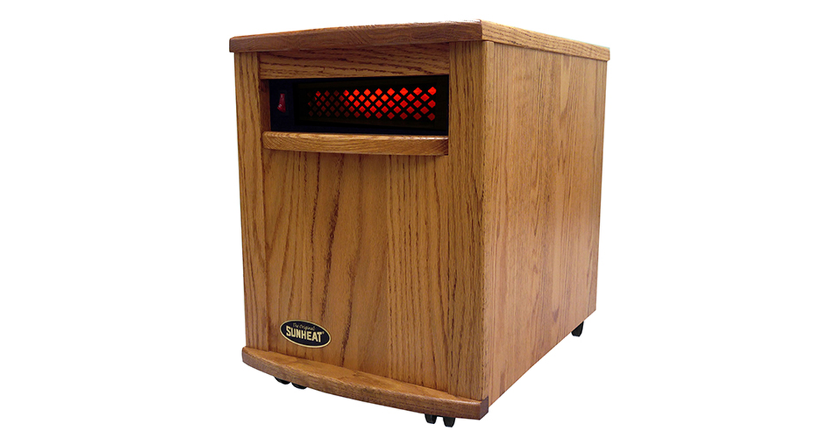Made In USA | Original SUNHEAT Amish Hand Crafted Infrared Heater