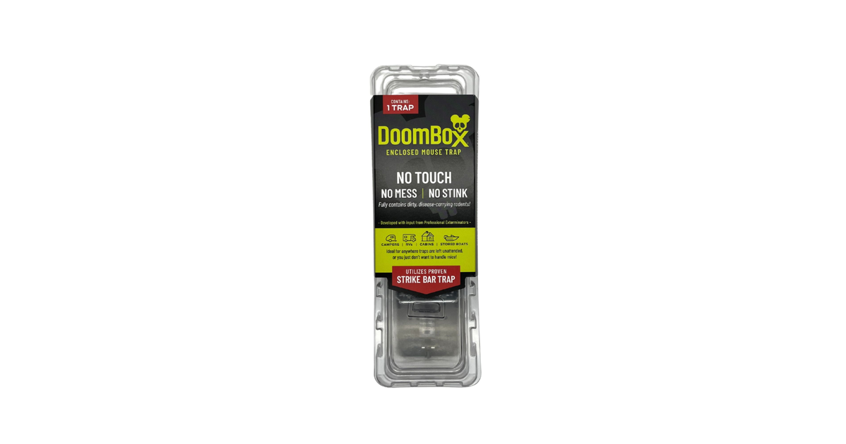 Made In USA | DoomBox® Enclosed Mouse Trap