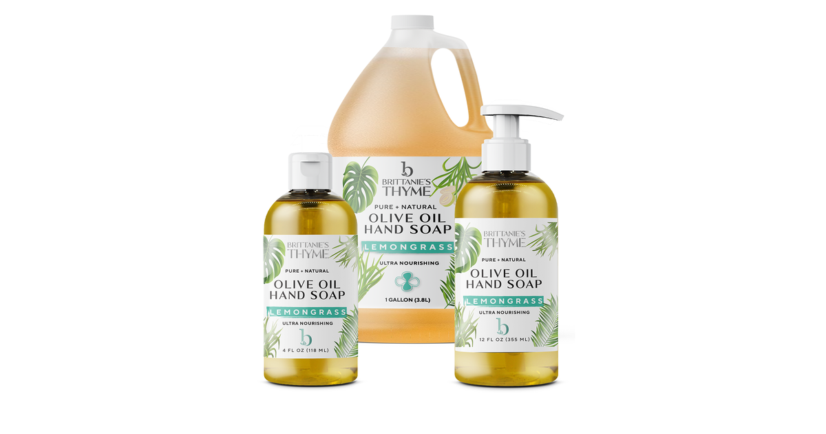 Made In USA | Lemongrass Olive Oil Hand Soap