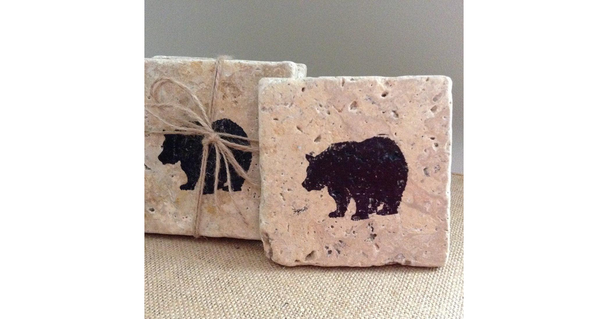 Made In USA | Bear Cabin Coasters