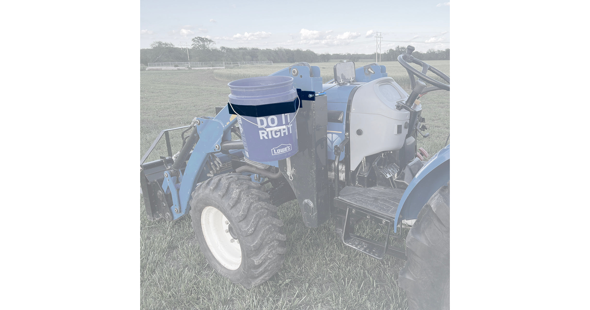 Made In USA | BucketHaul Fixed Mount for Tractors