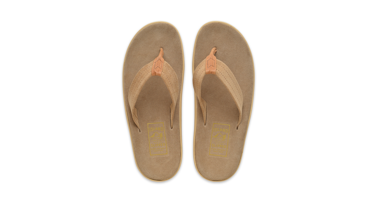 Made In USA | Men's Classic Ultimate Suede Flip Flop